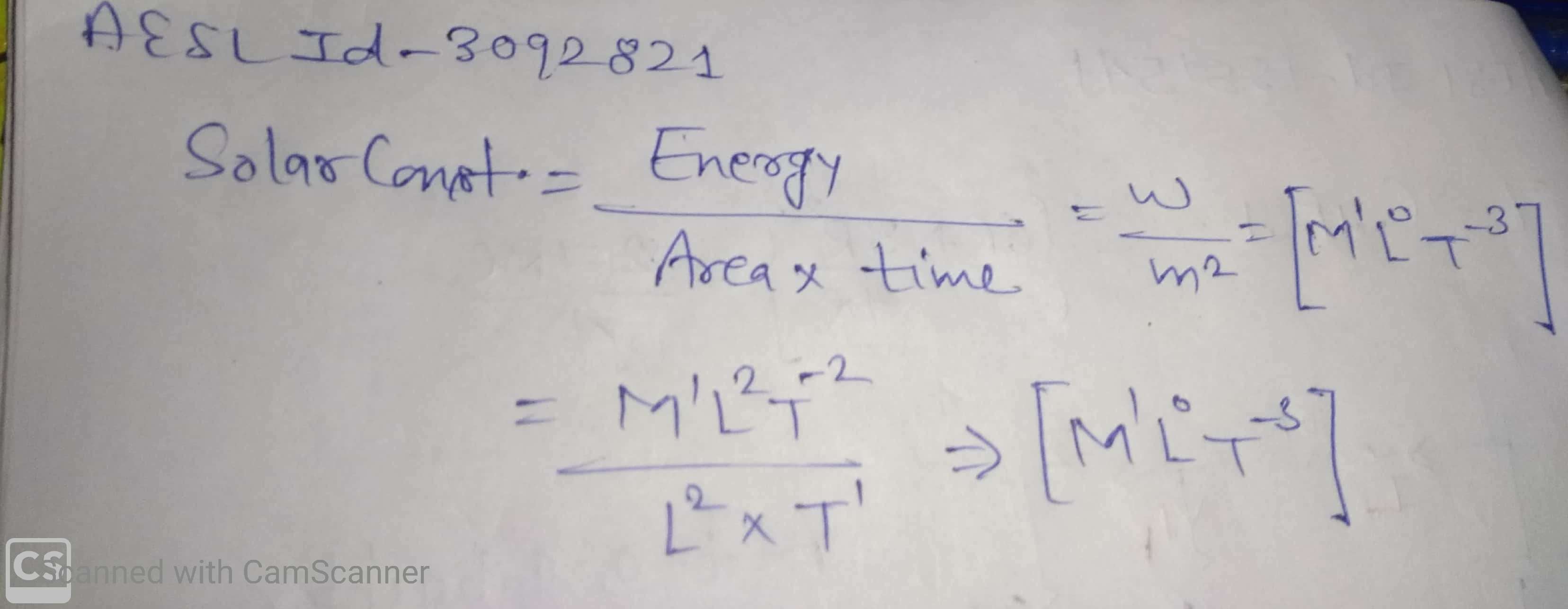 Solar Constant Formula Machinery Guides